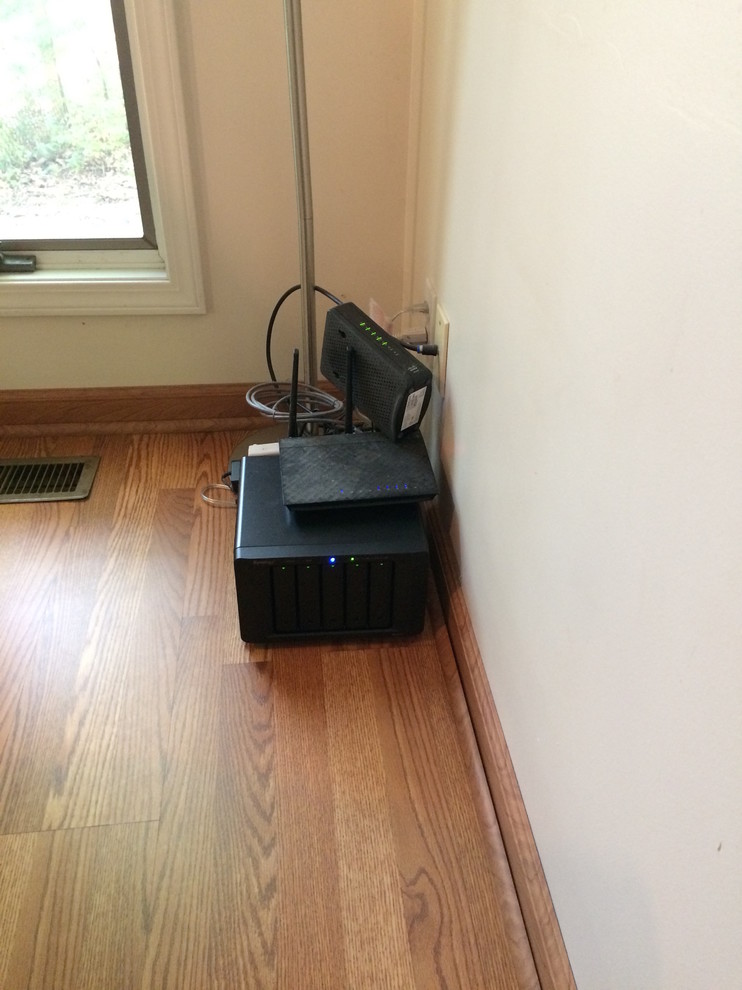 Containing tech clutter!