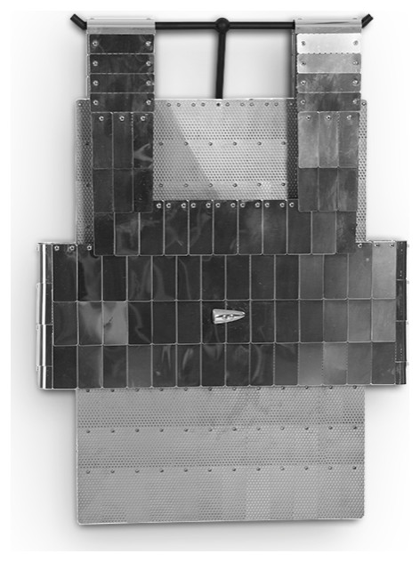 Armor Chrome, Wall Art - Contemporary - Metal Wall Art - by Phillips ...