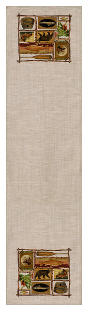 Lodge Hollow 16x54 Runner - Rustic - Table Runners - by Heritage Lace ...