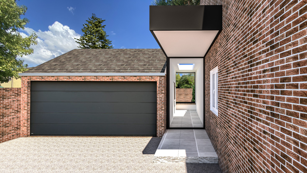 Bicester Contemporary Rear Extension - Contemporary - Garage ...