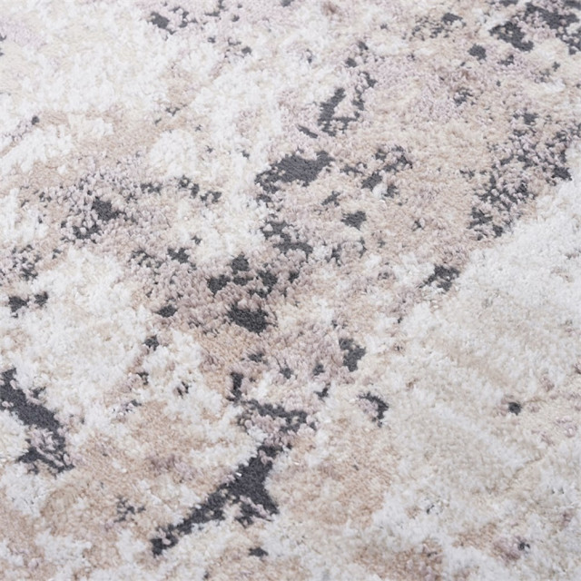 Bunyan Collection Traditional Vintage Cream/Brown Area Rug (5'3'' x 7'6 ...