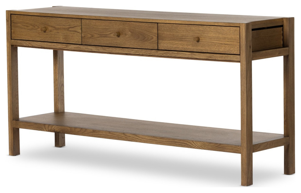 Meadow Console Table-Tawny Oak - Transitional - Console Tables - by ...