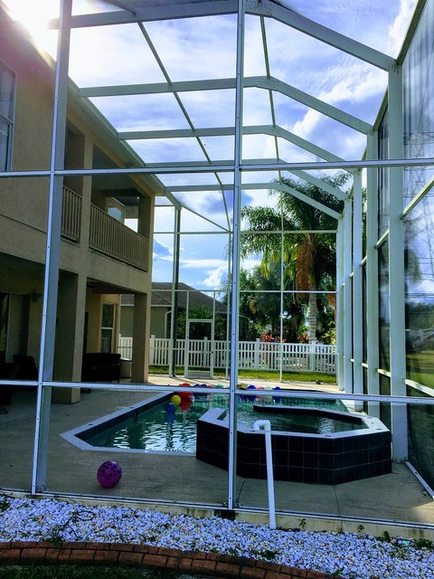 Pool Cage Painting - Modern - Tampa - by Modern Pool Cage Painting | Houzz