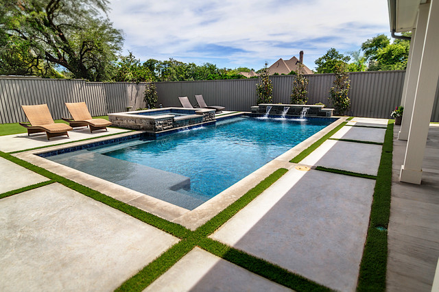 Geometric Pool Designs Dallas, Highland Park & Plano - Pools - Dallas ...