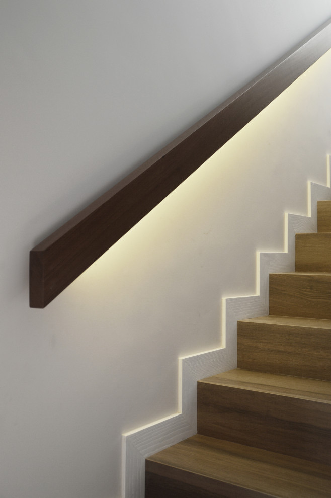 Vivienda Malladoura_escalera - Moderno - Escalera - de Estudio Maas | Houzz