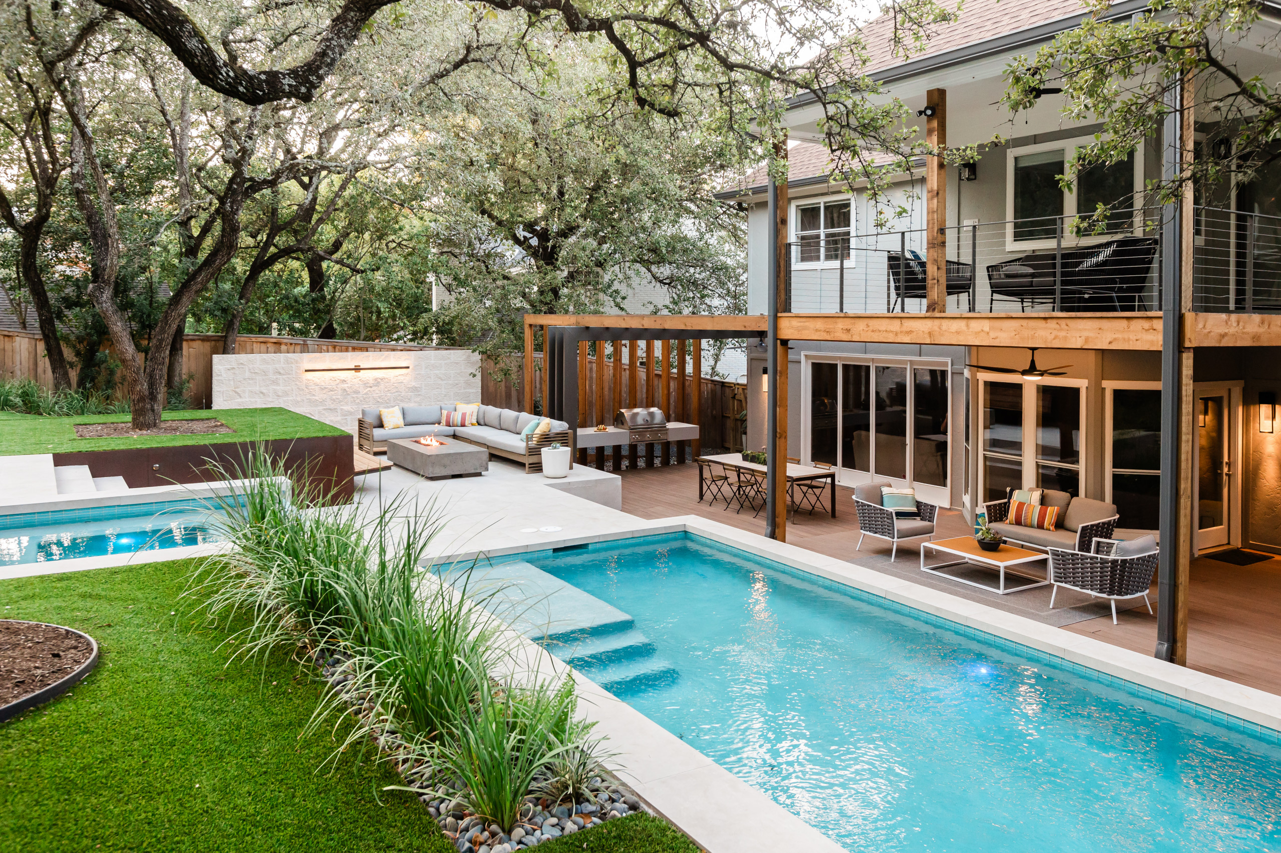 Deck Sloped Back Yard Design Ideas Deck Ideas For Sloped Backyard