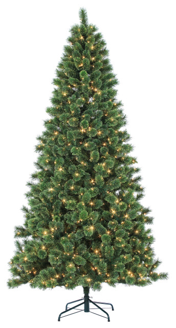 9' Cashmere Pine Tree With 1266 tips and 1100 UL Incandescent Lights ...