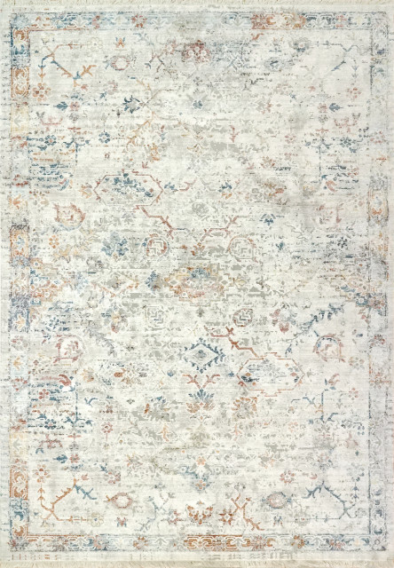 Dynamic Rugs Mood 8468 Vintage and Distressed Rug, Light Gray Mulighti ...