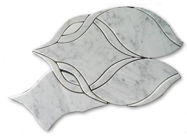 Water Jet Cut Custom Mosaic Tiles - Contemporary - Mosaic Tile - by GL ...