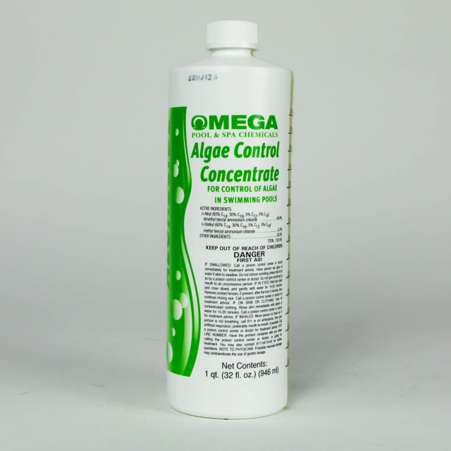 1 Qt. Omega Algae Control Concentrate for Swimming Pools - Pool ...