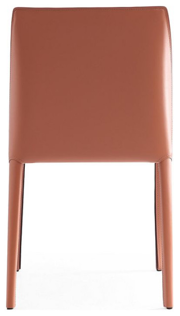 Paris 8-Piece Dining Chairs, Clay - Midcentury - Dining Chairs - by ...