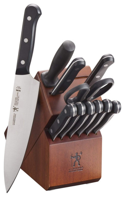 John Boos Butcher Block 24x24 Table and Henckels Knife Set ...