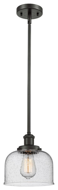 Innovations Ballston Large Bell LED Pendant, OBZ Frost/Sphere, 916-1S ...