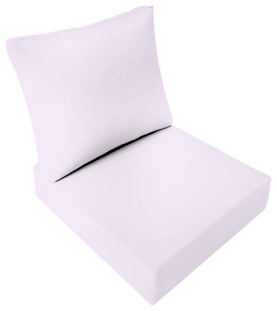 Knife Edge Small 23x24x6 Outdoor Deep Seat Back Rest Bolster Cover ONLY ...