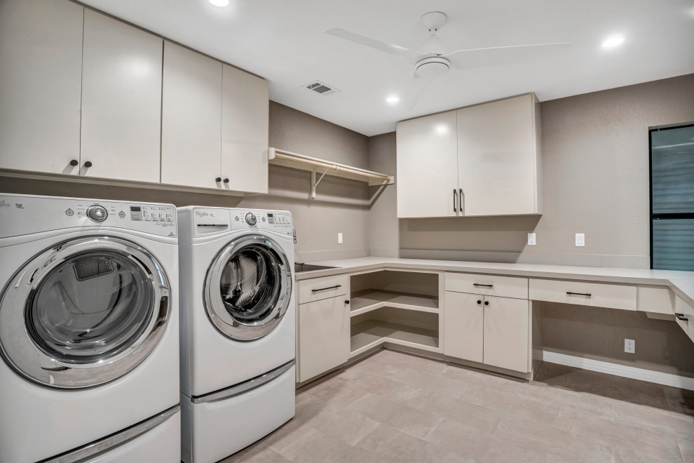 North Austin 80s Makeover - Modern - Laundry Room - Austin - by Next ...