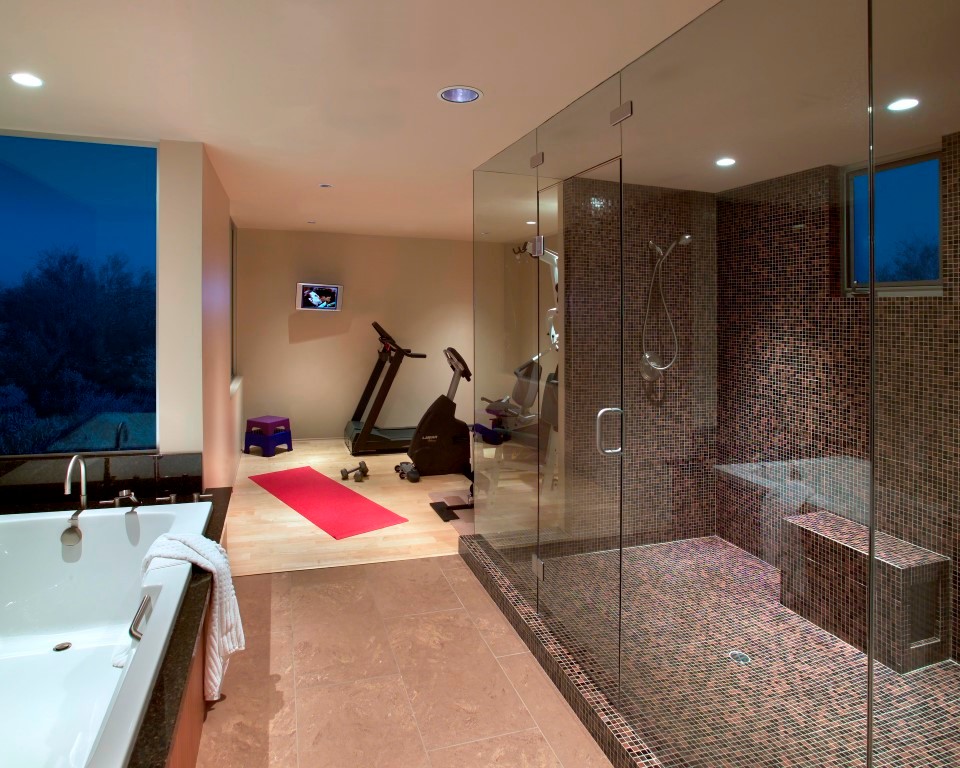 Neutra Inspired - Modern - Bathroom - Phoenix - by Calvis Wyant Luxury ...