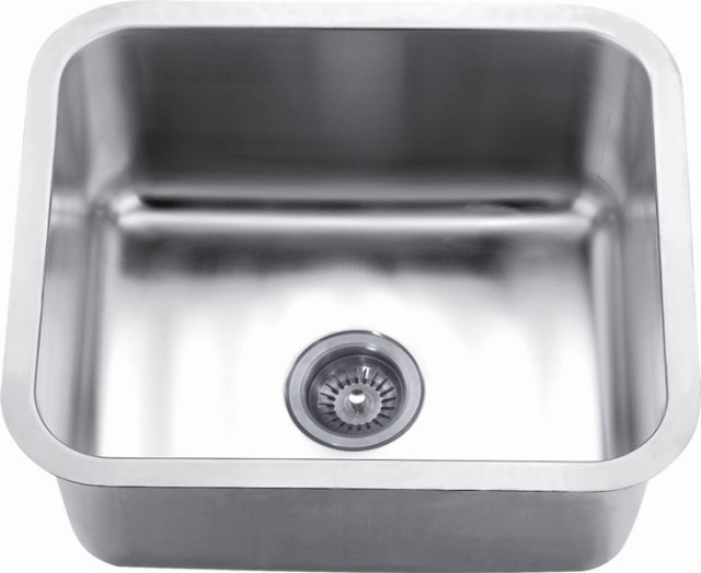 Dawn DSU1916 Stainless Undermount Single Bowl Sink - Kitchen Sinks - by ...