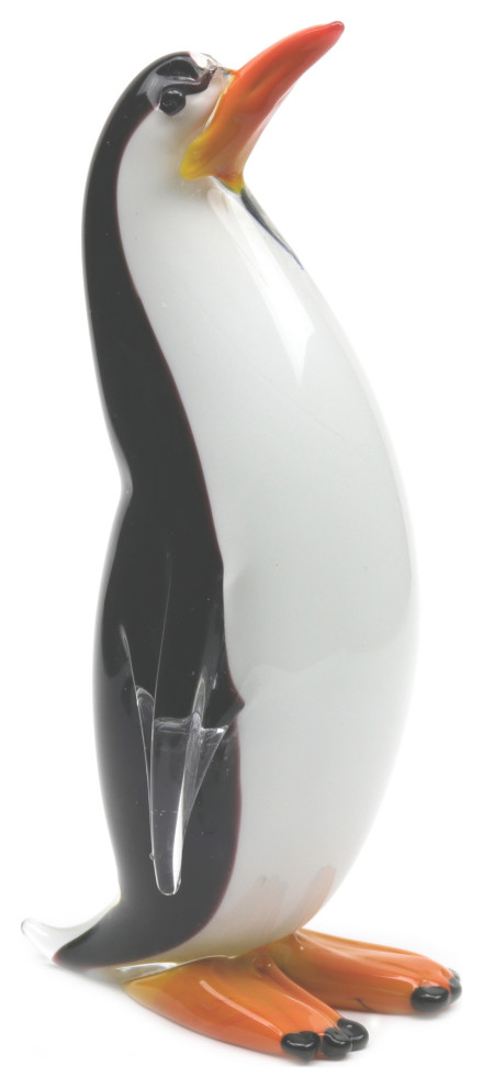 Murano Glass Penguin - Contemporary - Decorative Objects And Figurines ...