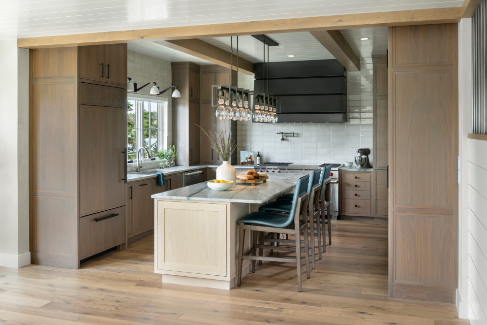 Bethel Point - Beach Style - Kitchen - Portland Maine - by Kevin Browne ...