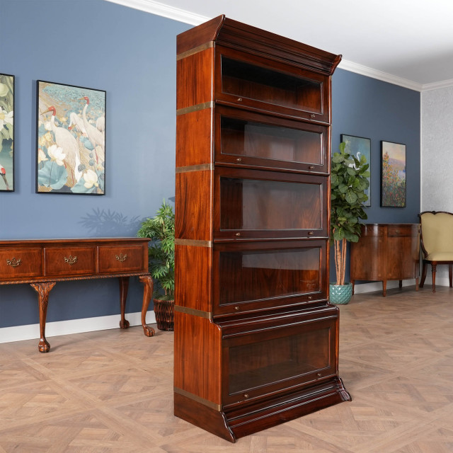 Stacking Mahogany Bookcase - Traditional - Bookcases - by Niagara ...