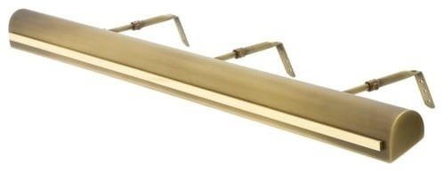 Classic Traditional Picture Light, Antique Brass - Transitional ...
