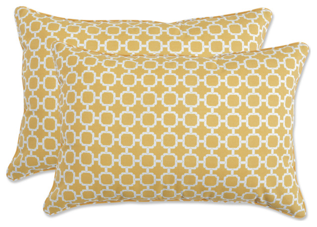 Hockley Oversized Rectangle Throw Pillow, Set of 2 - Contemporary ...