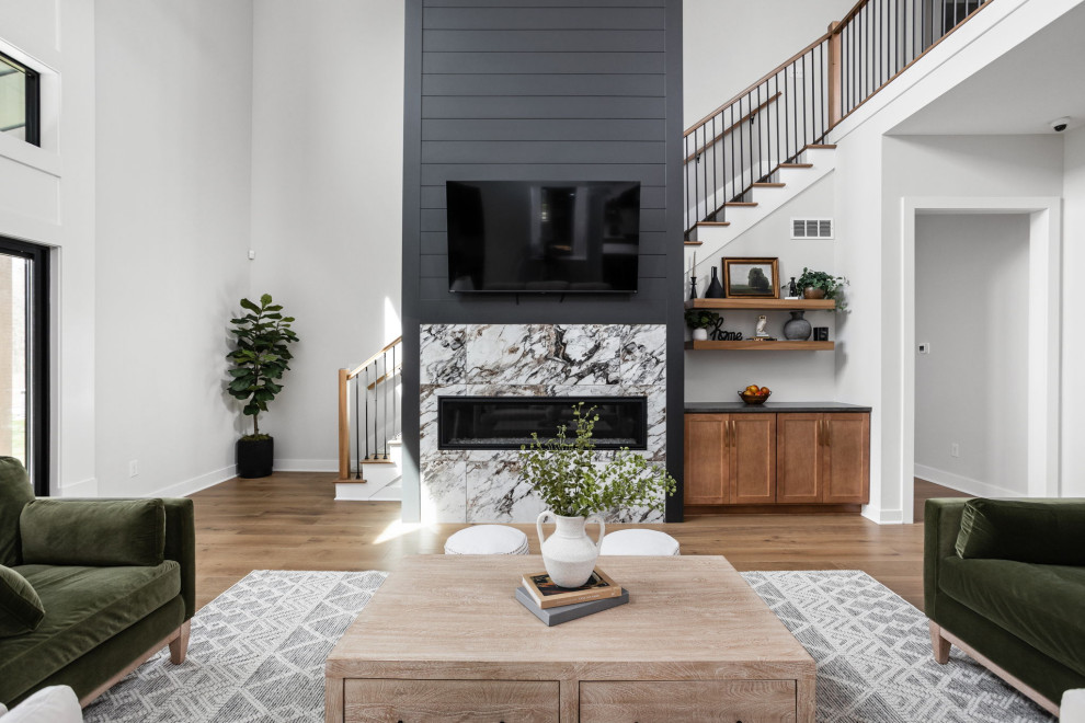 The Forest Creek - Transitional - Living Room - Columbus - by DiYanni ...