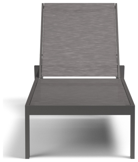 Vegas Stackable Chaise Lounge - Transitional - Outdoor Chaise Lounges ...