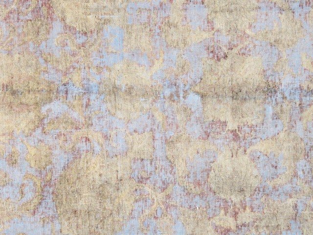 Pasargad Vintage Lahore Collection Hand-Knotted Wool Area Rug, 9'0"x9 ...