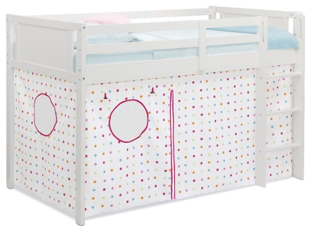 Delta Children Generic Fabric Loft Bed Tent for Low-Twin Loft Bed in ...