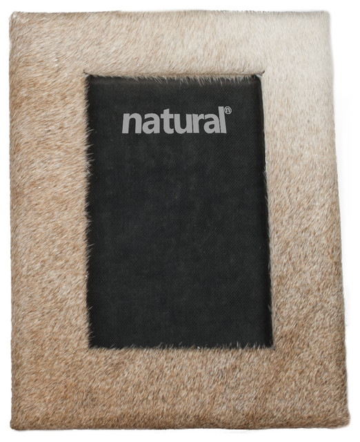 Durango Cowhide Picture Frame, 5"x7", Natural, 7"x9" - Southwestern ...