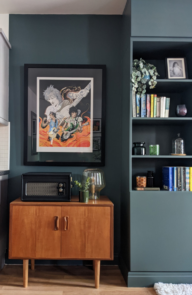 New Build Open Plan Living Space - Midcentury - Living Room ...