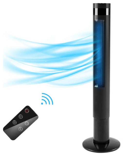 Tower Fan,Oscillating Fan Quiet Cooling Powerful Standing 3 Wind Modes ...