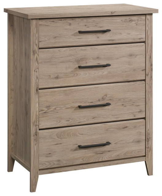 Sauder Summit Station Engineered Wood 4-Drawer Bedroom Chest in Laurel ...