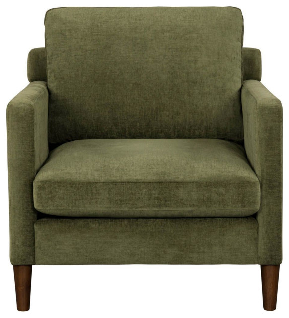 Las Vegas Upholstered Club Chair - Midcentury - Armchairs And Accent ...