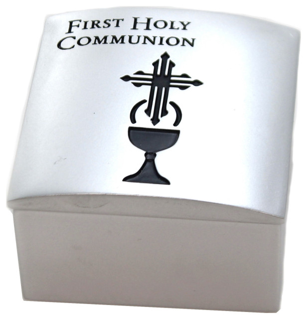 Religious First Holy Communion Box Church Chalise Cross 63699 ...