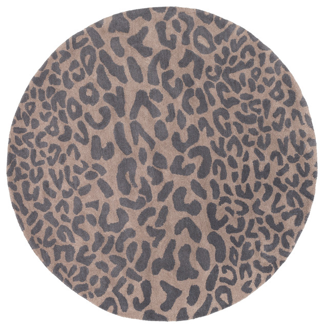 Surya Athena Area Rug, 6' Round - Contemporary - Area Rugs - by FlairD ...