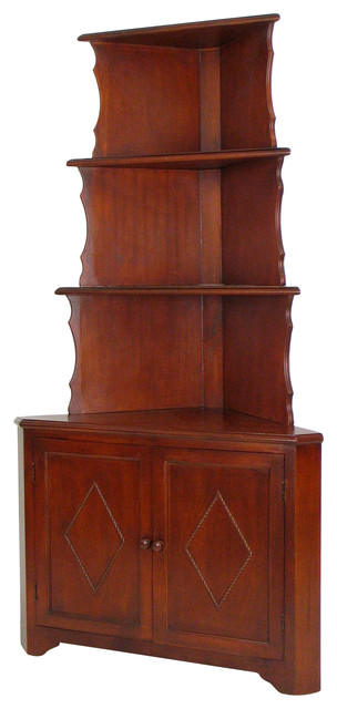 Corner Display - Traditional - Display And Wall Shelves - by Wayborn ...