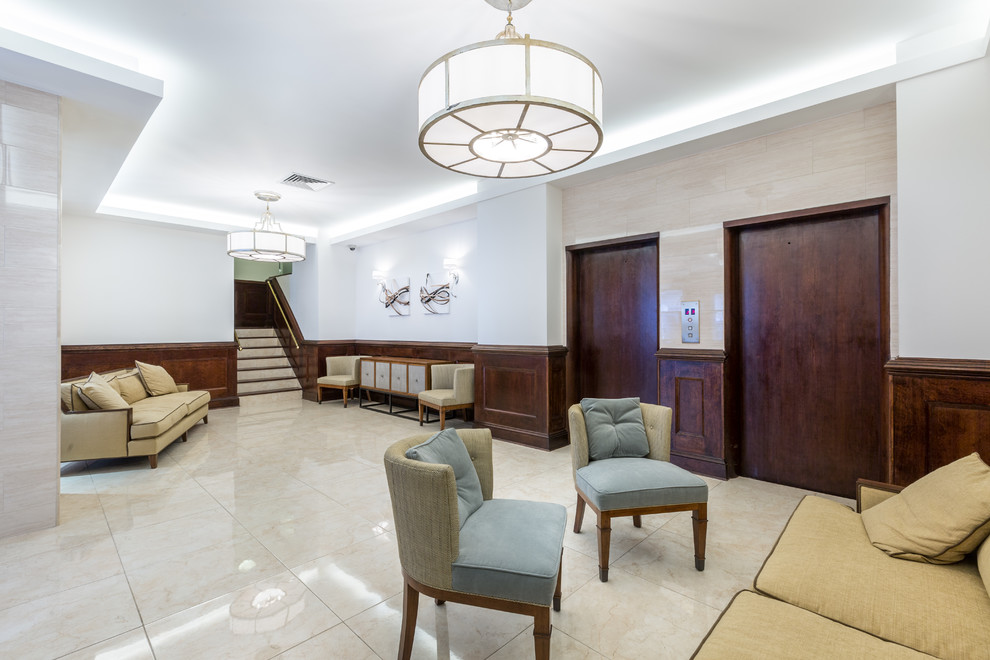 Lobby - Luxury Apartment Building - New York - by Berceli Kitchen and ...