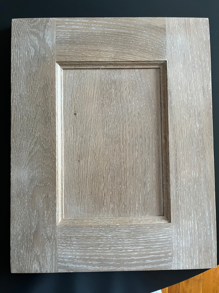 Custom wood hood has too much grain!