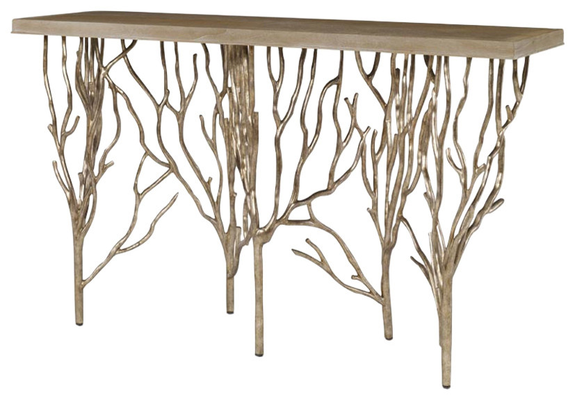 Forest Console Table, Small - Rustic - Console Tables - by ...