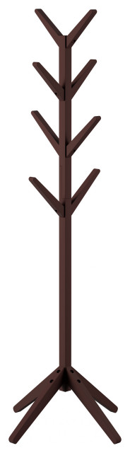 Freestanding Coat Rack Durable 8-Arm Tree Stand Great for Entryways ...