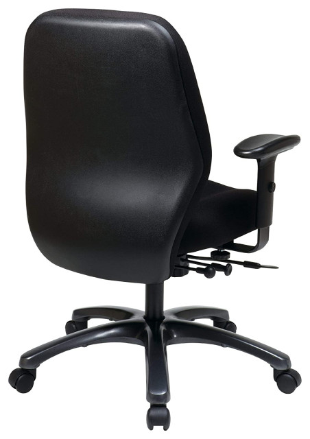 Ergonomic Office Chair with Seat Slider, Adjustable Arms, Titanium Base ...