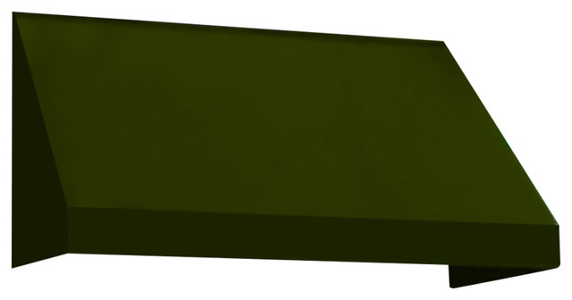 Awntech 4' New Yorker Acrylic Fabric Fixed Awning, 44" x 24 ...