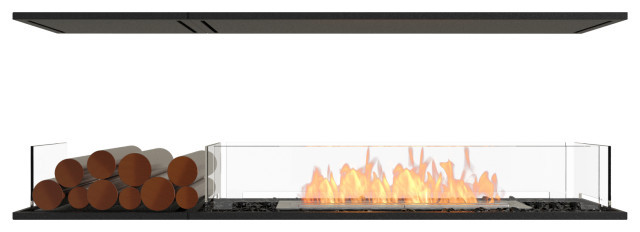 EcoSmart™ Flex 60IL.BX1 Island Fireplace Insert - Wall-Mounted Ethanol Fire - Transitional ...