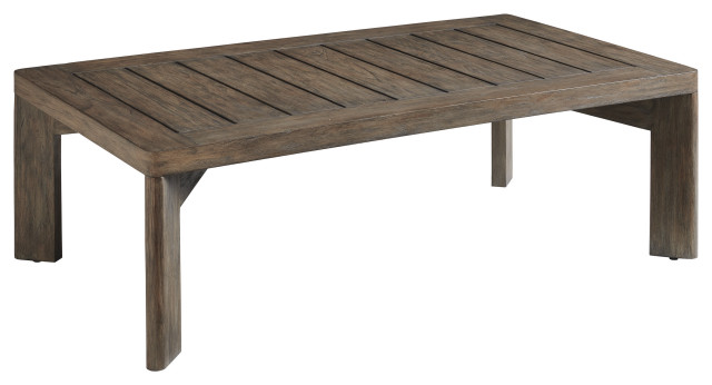 Rectangular Cocktail Table - Farmhouse - Outdoor Coffee Tables - by ...
