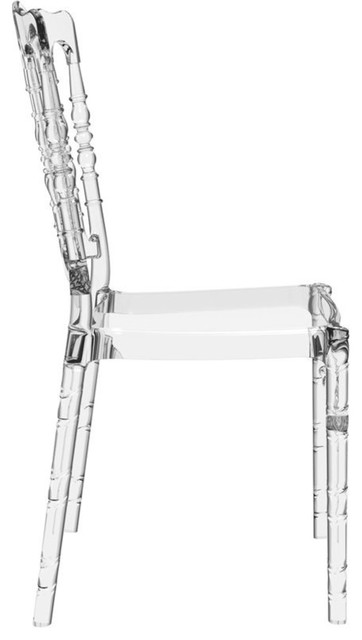 Compamia Opera Patio Dining Chair in Transparent Amber - Traditional ...