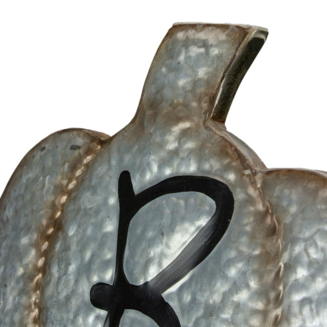 Boo! Metal Pumpkin Halloween Decoration - 28" - Holiday Accents And ...