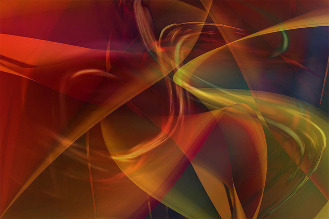 Modern Abstract Metal Print, 30x20 - Contemporary - Metal Wall Art - by ...