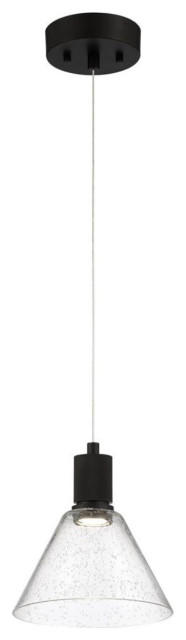 Access Lighting Port Nine Martini LED Pendant 63140LEDD-MBL/SDG, Matte ...